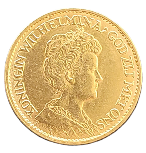 Gouden 10 gulden Wilhelmina 1912 | 101munten