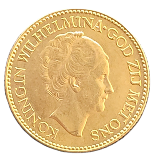 Gouden 10 gulden Wilhelmina 1926 | 101munten