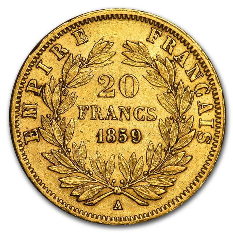 Gouden 20 Francs Napoleon III (1852-1870) | 101munten
